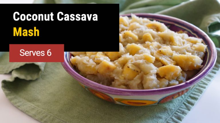 Coconut Cassava Mash – SNAP-Ed New York